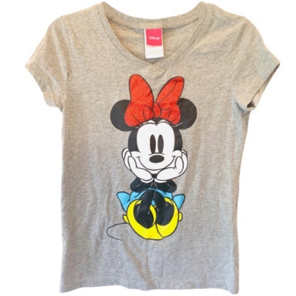 Disney | Shirts & Tops | Minnie Mouse Tee Shirt | Poshmark